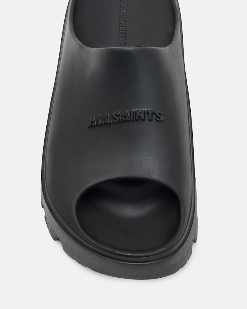 Eclipse Flatform Logo Sliders Black | ALLSAINTS